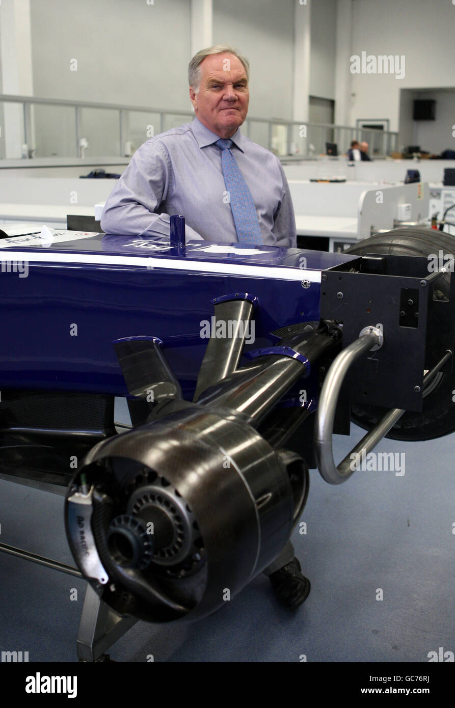 Williams F1 Director of Engineering Patrick Head at their headquarters ...