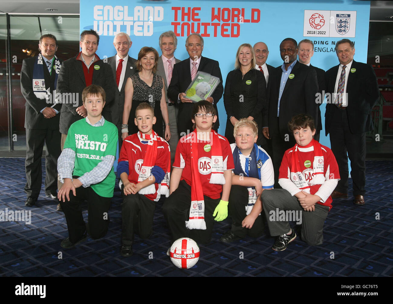 Soccer - Delivery of Londons Bid Submission For The England 2018/2022 ...