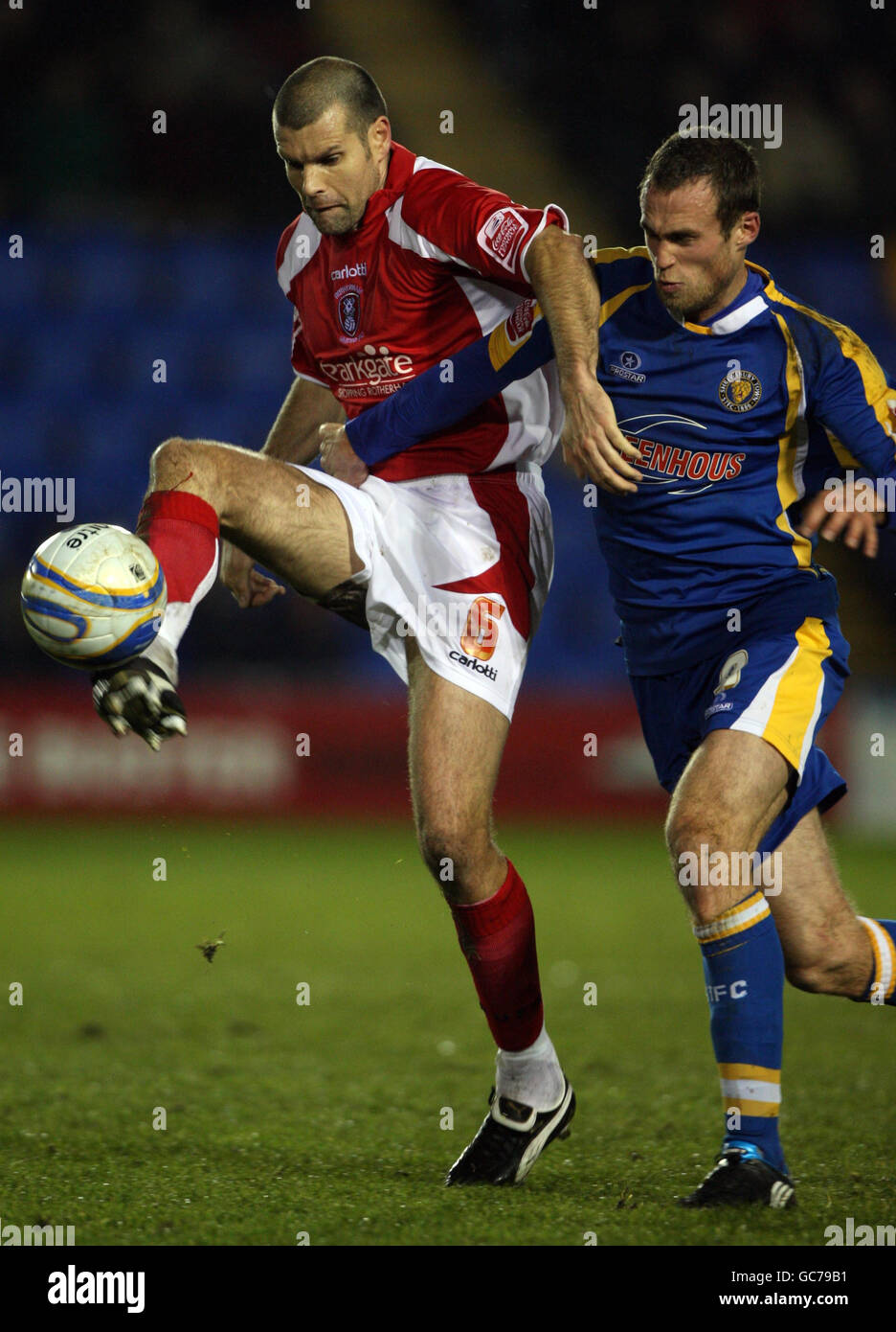 Shrewsbury town footballer hi-res stock photography and images - Alamy