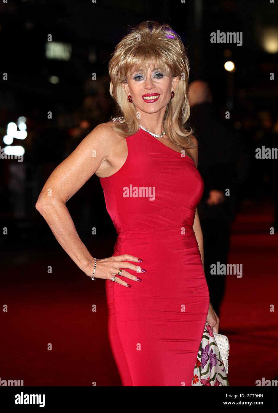Sally farmiloe arriving world premiere nine odeon leicester square hi ...