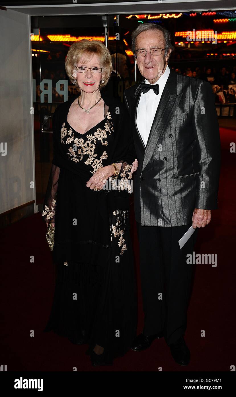 Shaw Taylor (right) arriving for the world premiere of Nine at the ...