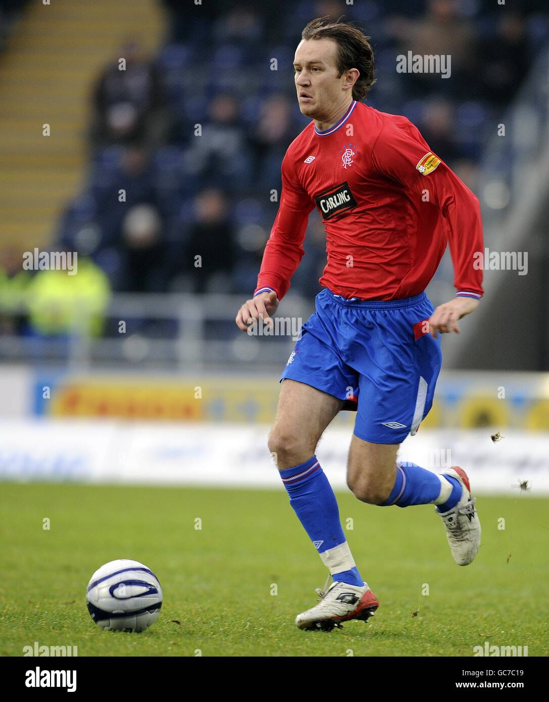 Rangers Sasa Papac during the Clydesdale Bank Scottish Premier League ...