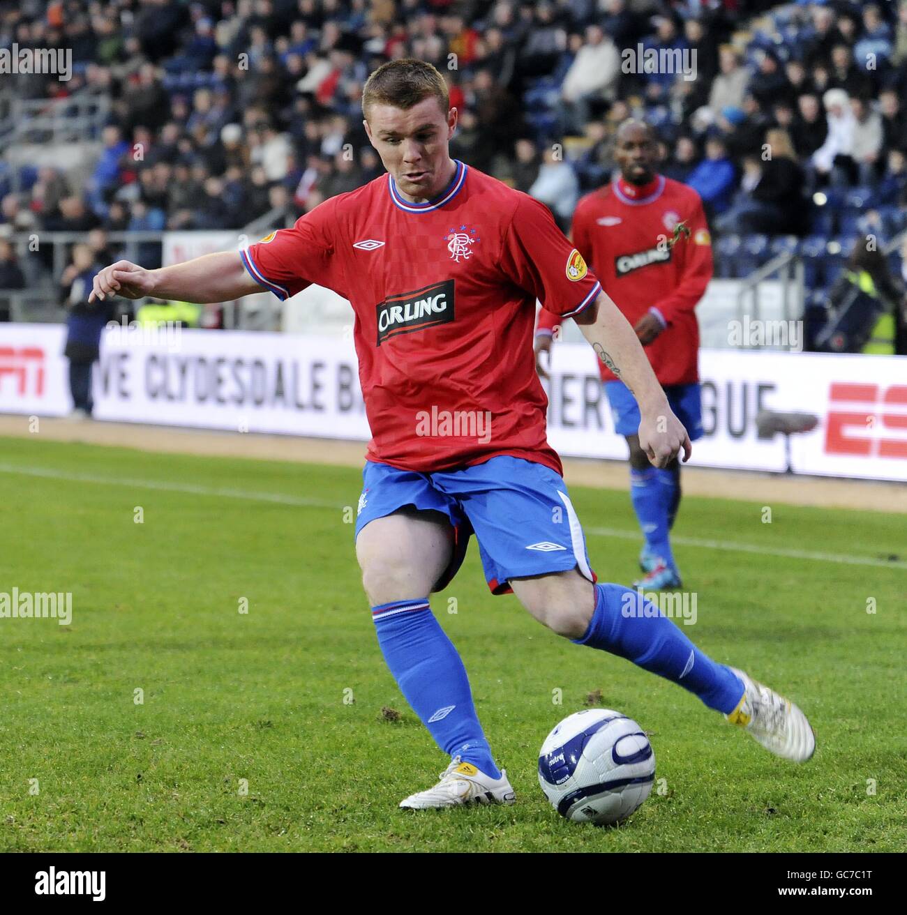 Rangers John Fleck during the Clydesdale Bank Scottish Premier League ...