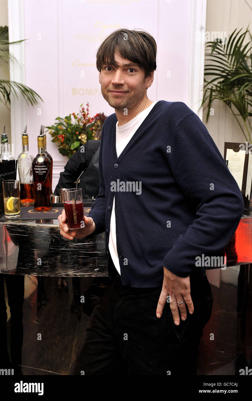 Alex James at the VIP launch of the Courvoisier Architectural Punch ...