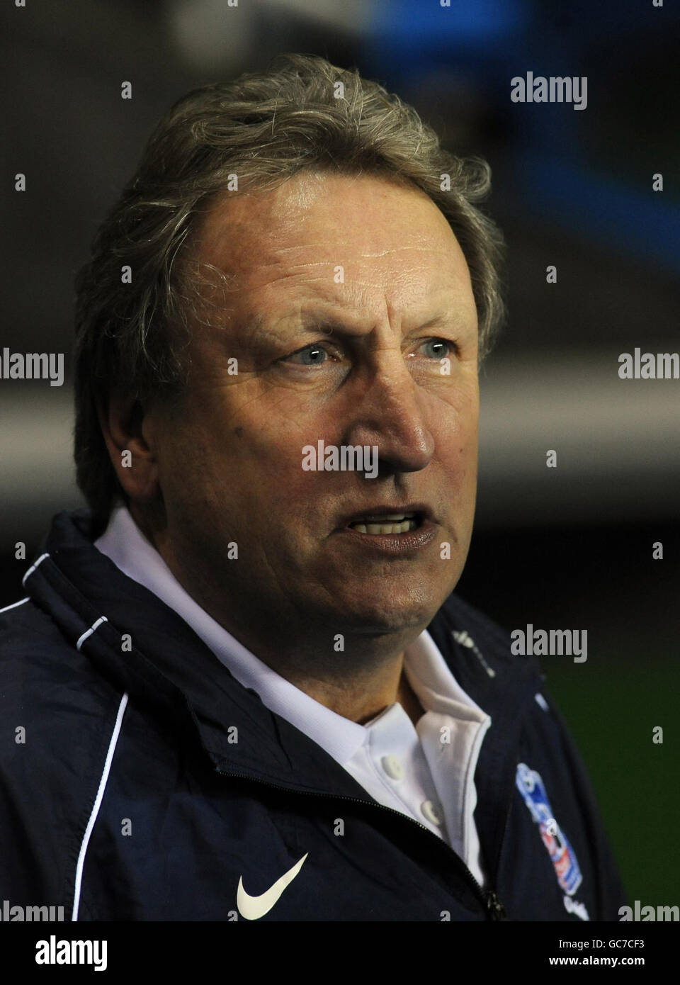 Crystal palace manager neil warnock looks on hi-res stock photography ...