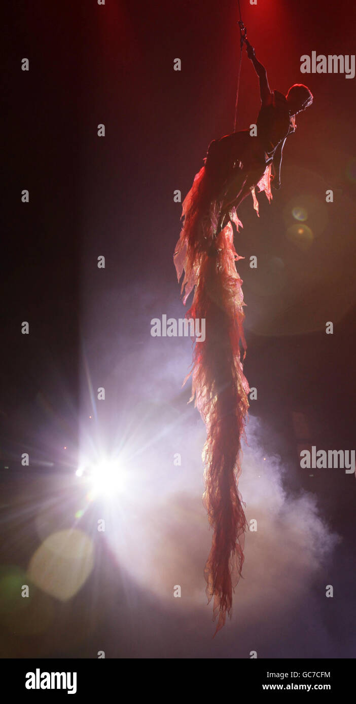 Pink performs at the O2. Pink pictured performing at the O2 Arena ...