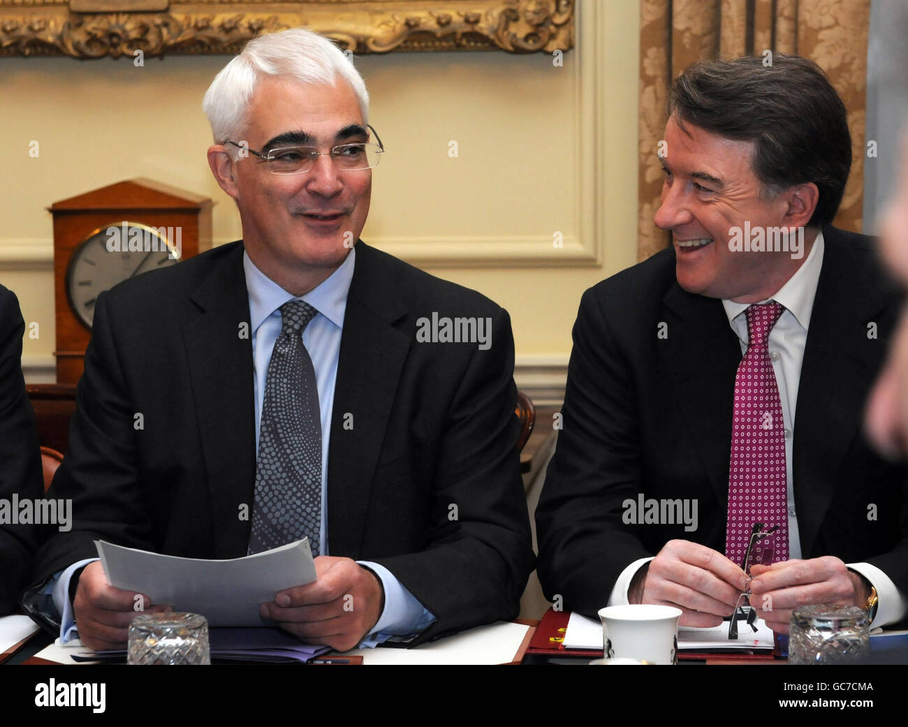 Pre-Budget Report 2009 Stock Photo - Alamy