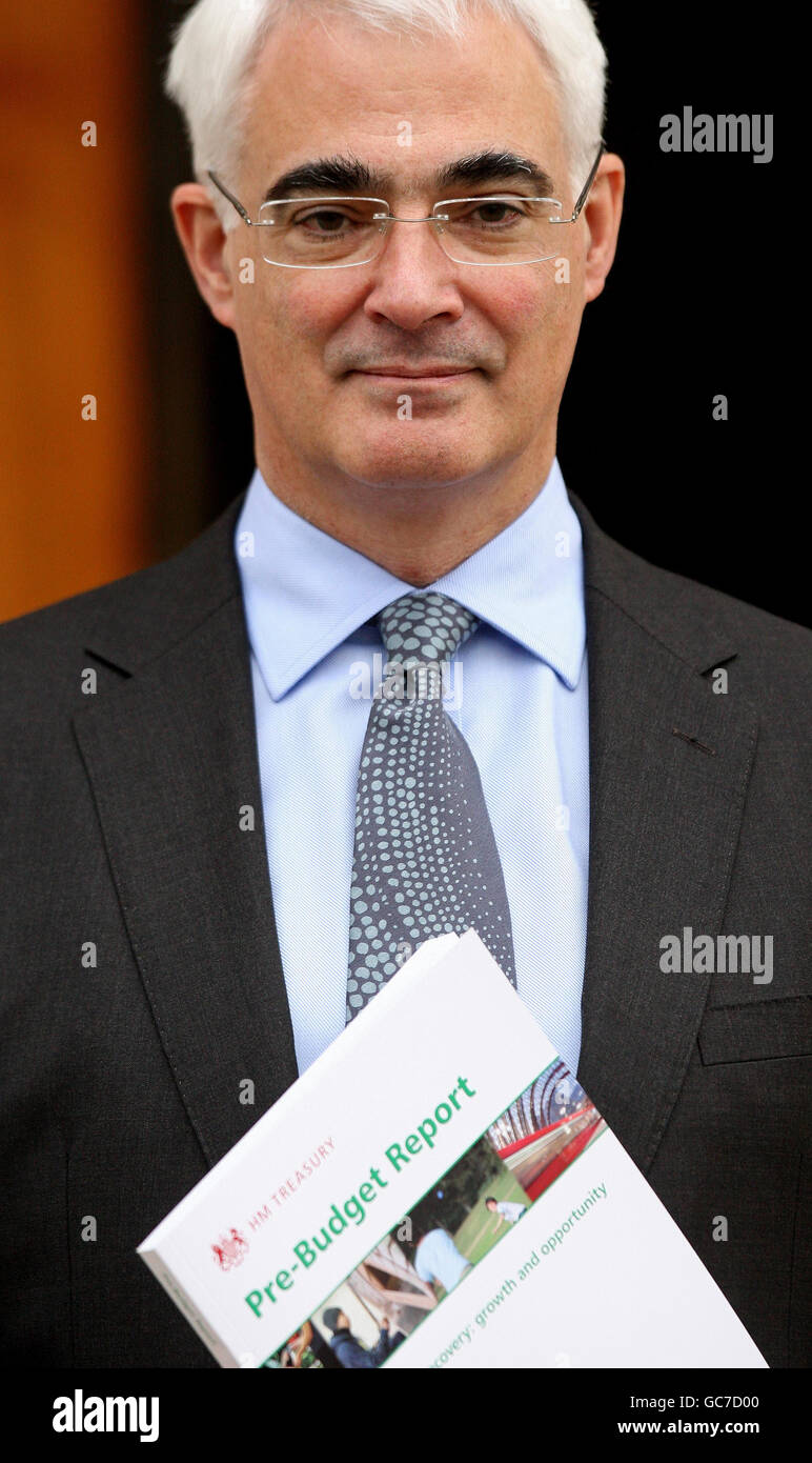 Pre-Budget Report 2009 Stock Photo - Alamy