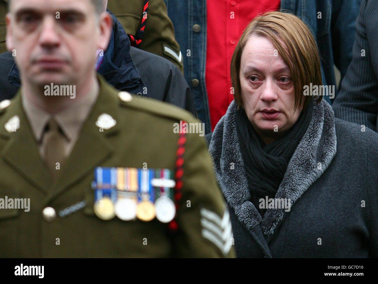 Jennifer Loughran-Dickson, wife of Sergeant Robert Loughran-Dickson, of ...