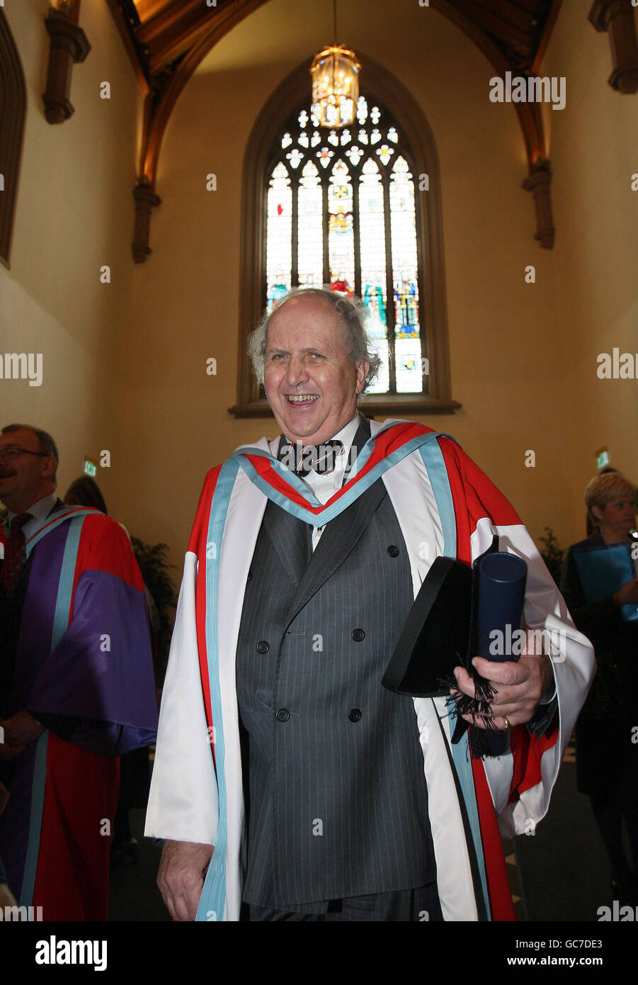 Alexander McCall Smith honoured Stock Photo - Alamy