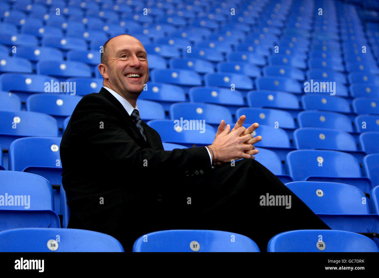 Soccer - Everton FC New Commercial Director Dave Biggar - Goodison Park ...