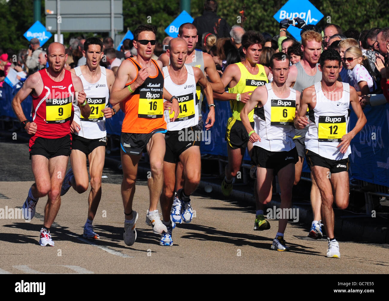 Athletics - BUPA Great North Run - Newcastle. Competitors during the ...