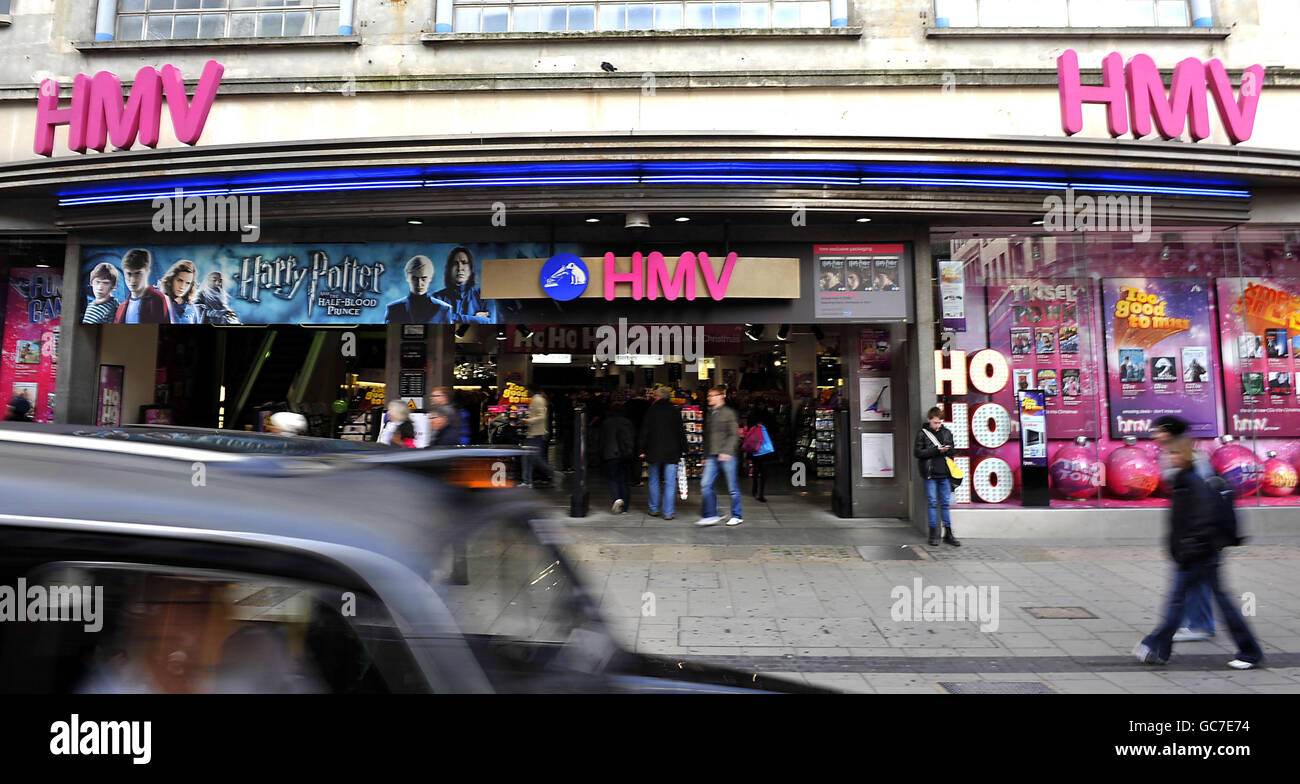Hmv store in oxford street hi-res stock photography and images - Alamy