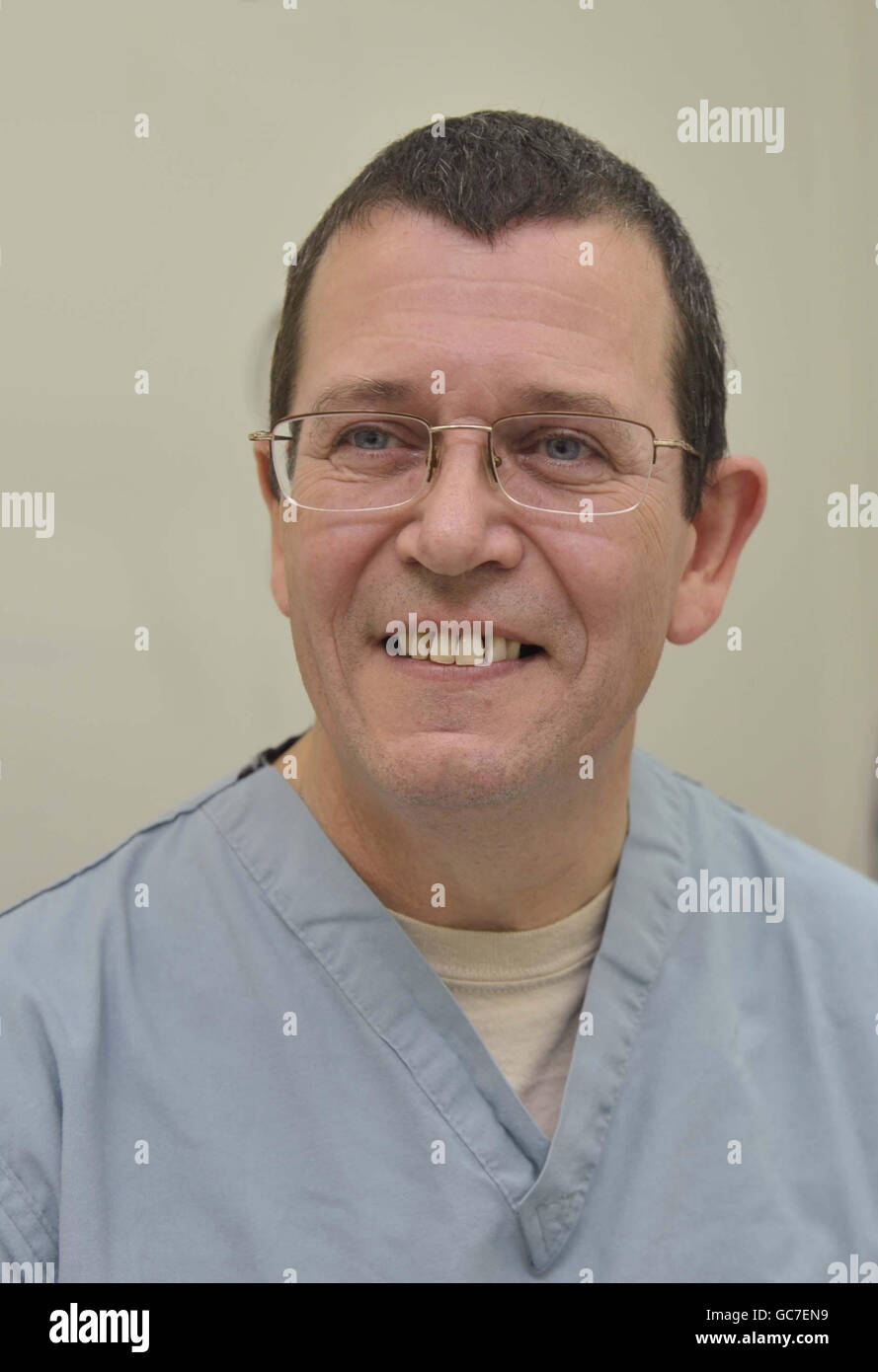 Kent at the operating theatre at the field hospital hi-res stock ...