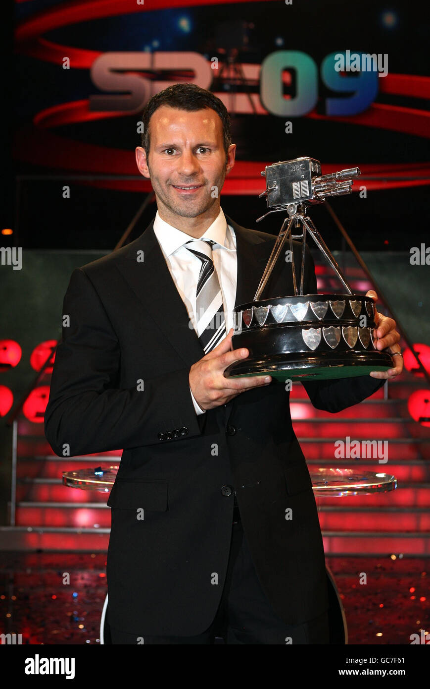 Winner of Sports Personality of the Year 2009, Ryan Giggs during the ...