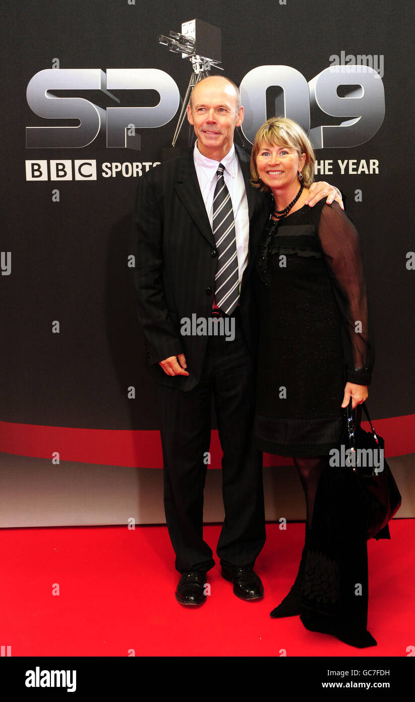 Sir Clive Woodward and his wife Jayne arrive for the BBC Sports ...