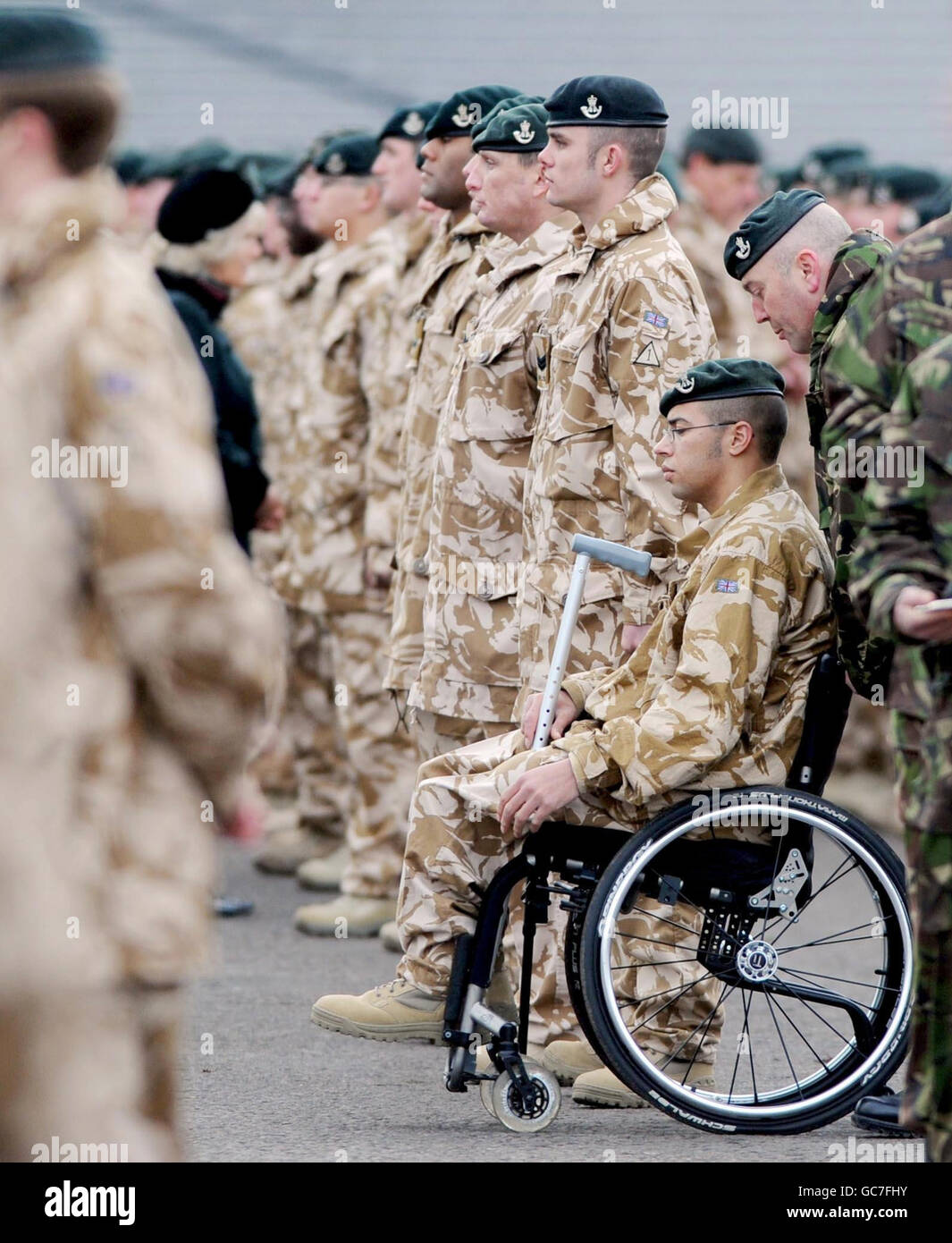 Lance Corporal Tyler Christopher of 4th Battalion The Rifles (in ...