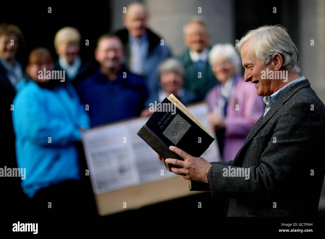 Jonathan Shackleton, the closest living relative to Antarctic Explorer ...