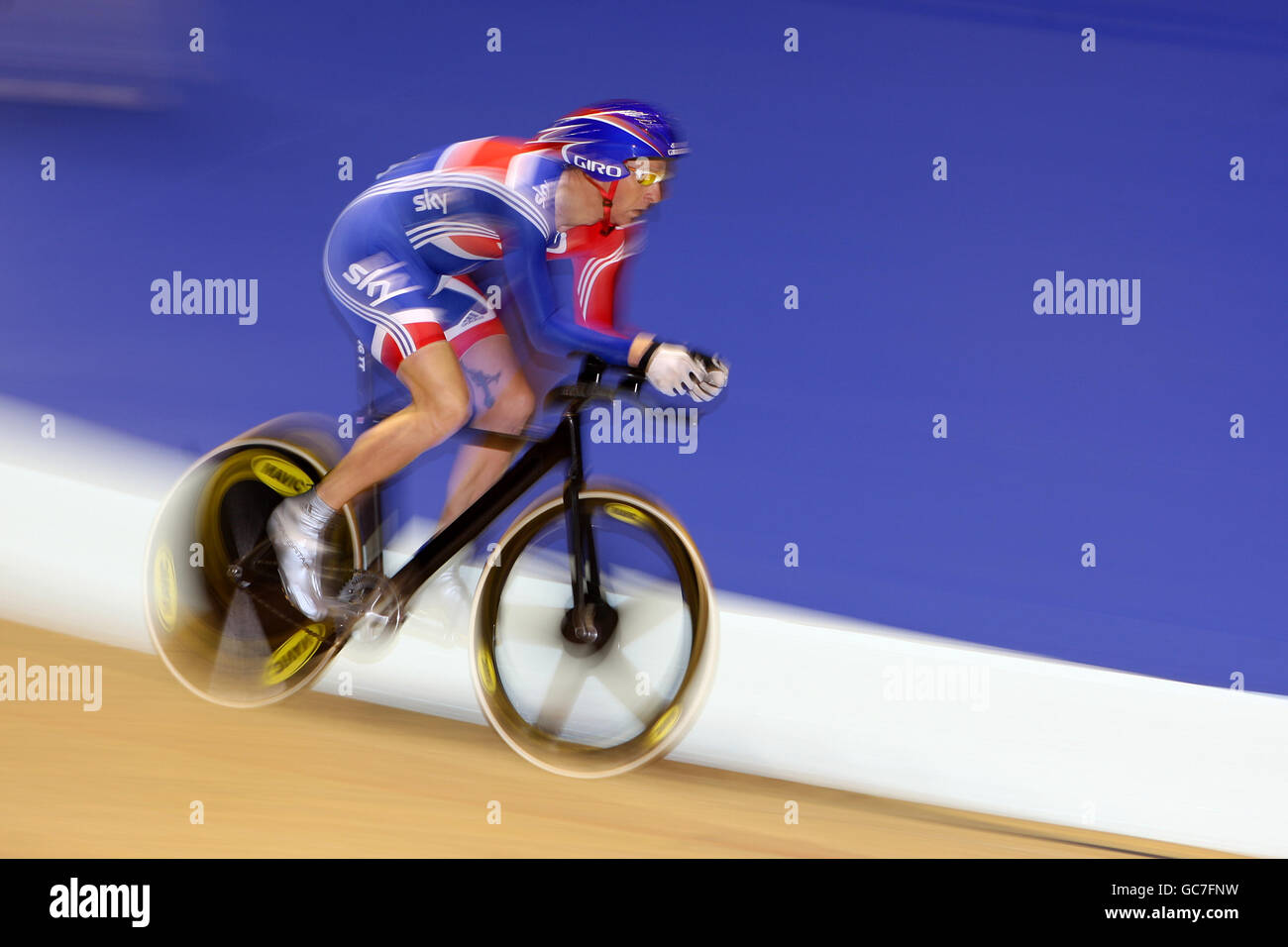 Great Britain's Simon Richardson in action during the qualifying round ...