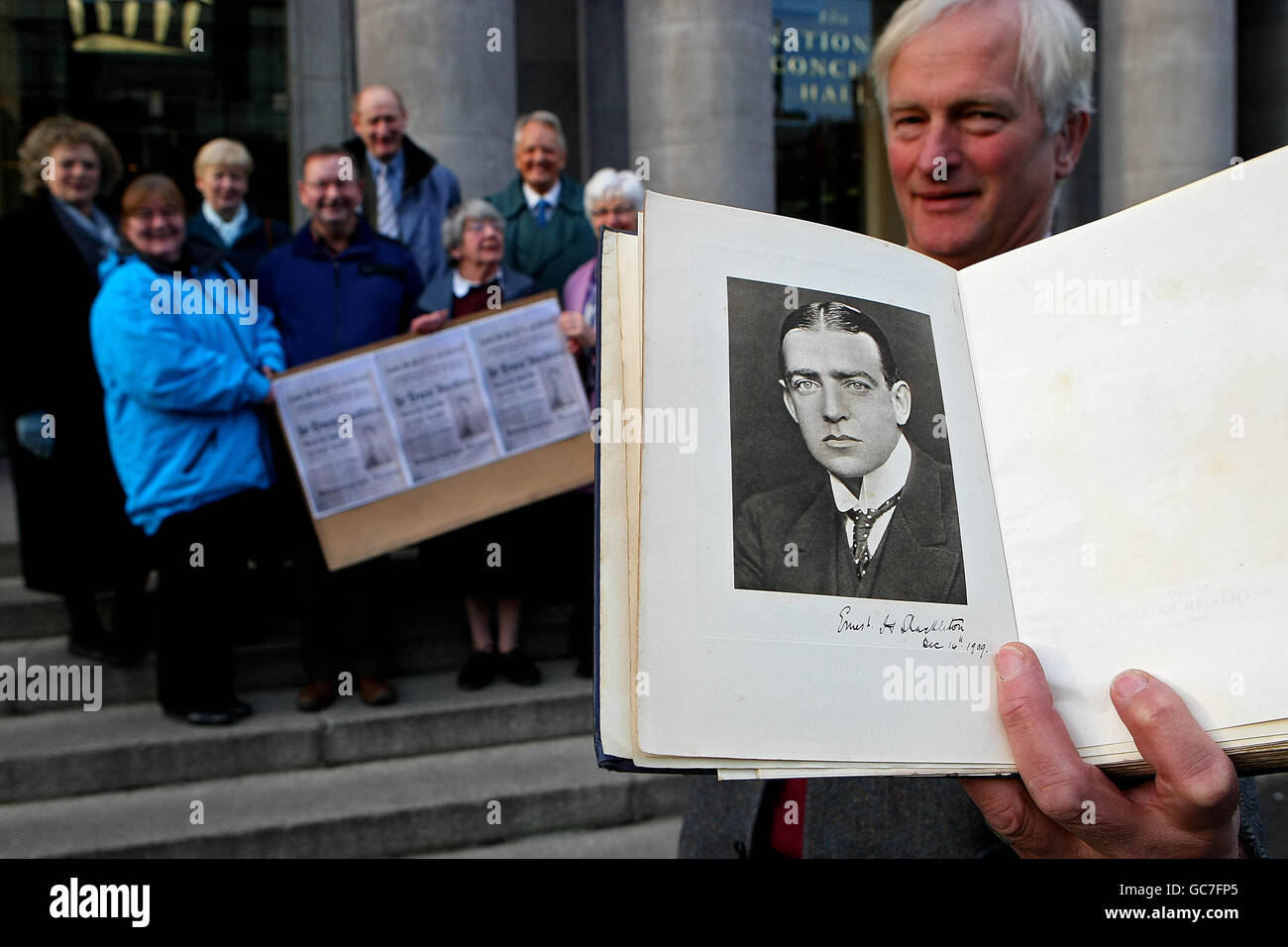 Jonathan Shackleton, the closest living relative to Antarctic Explorer ...