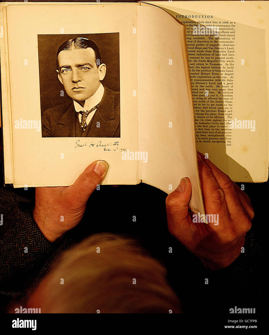 Jonathan Shackleton, the closest living relative to Antarctic Explorer ...