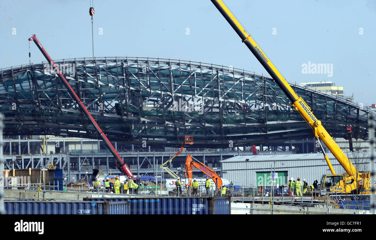 Olympics - Olympic Stadium Views Stock Photo - Alamy