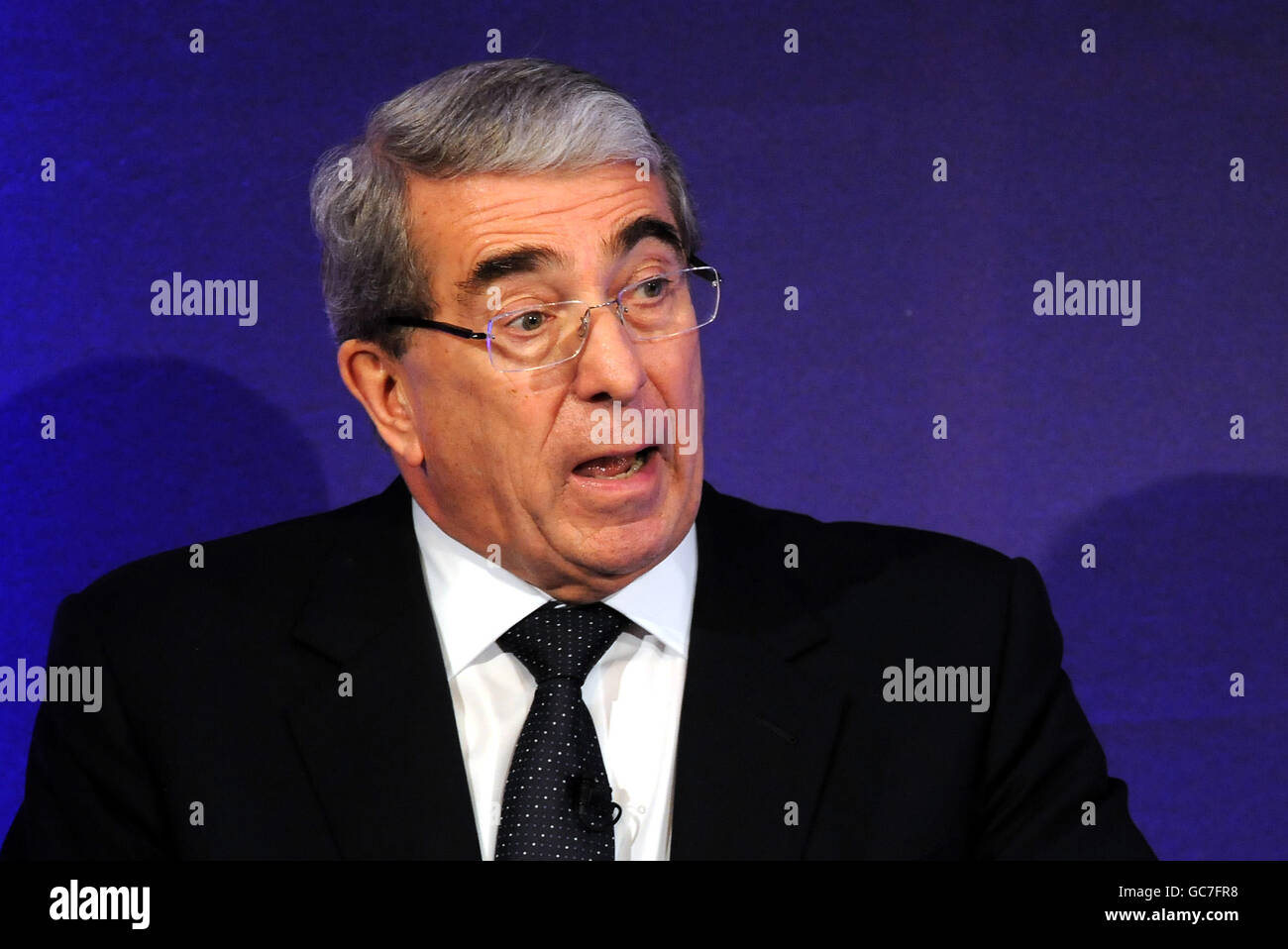 Roger Carr, Chairman of Cadbury, speaks during a press conference at ...