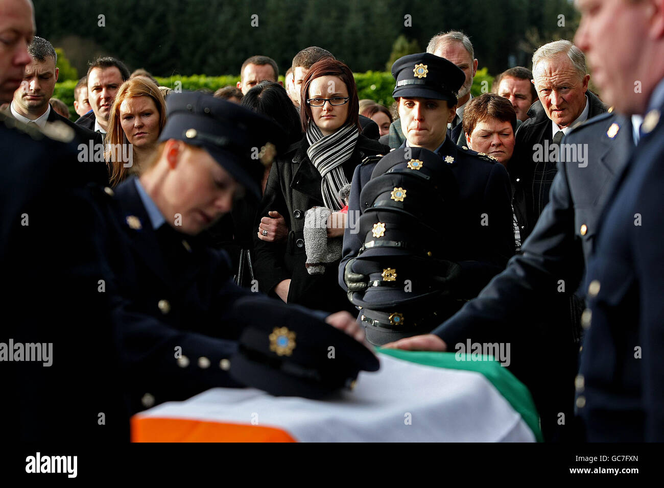 State funeral for Garda Stock Photo - Alamy