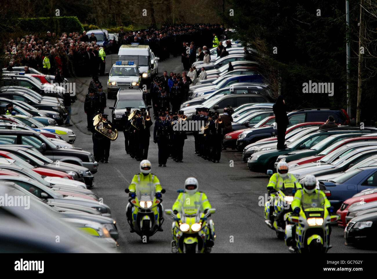 State funeral for garda hi-res stock photography and images - Alamy