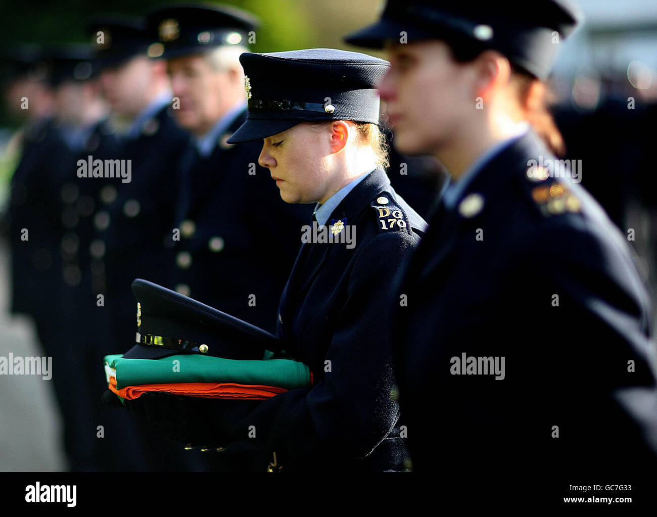 State funeral for Garda Stock Photo - Alamy