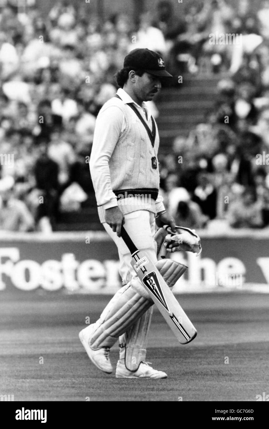 Australian cricket captain allan border hi-res stock photography and ...