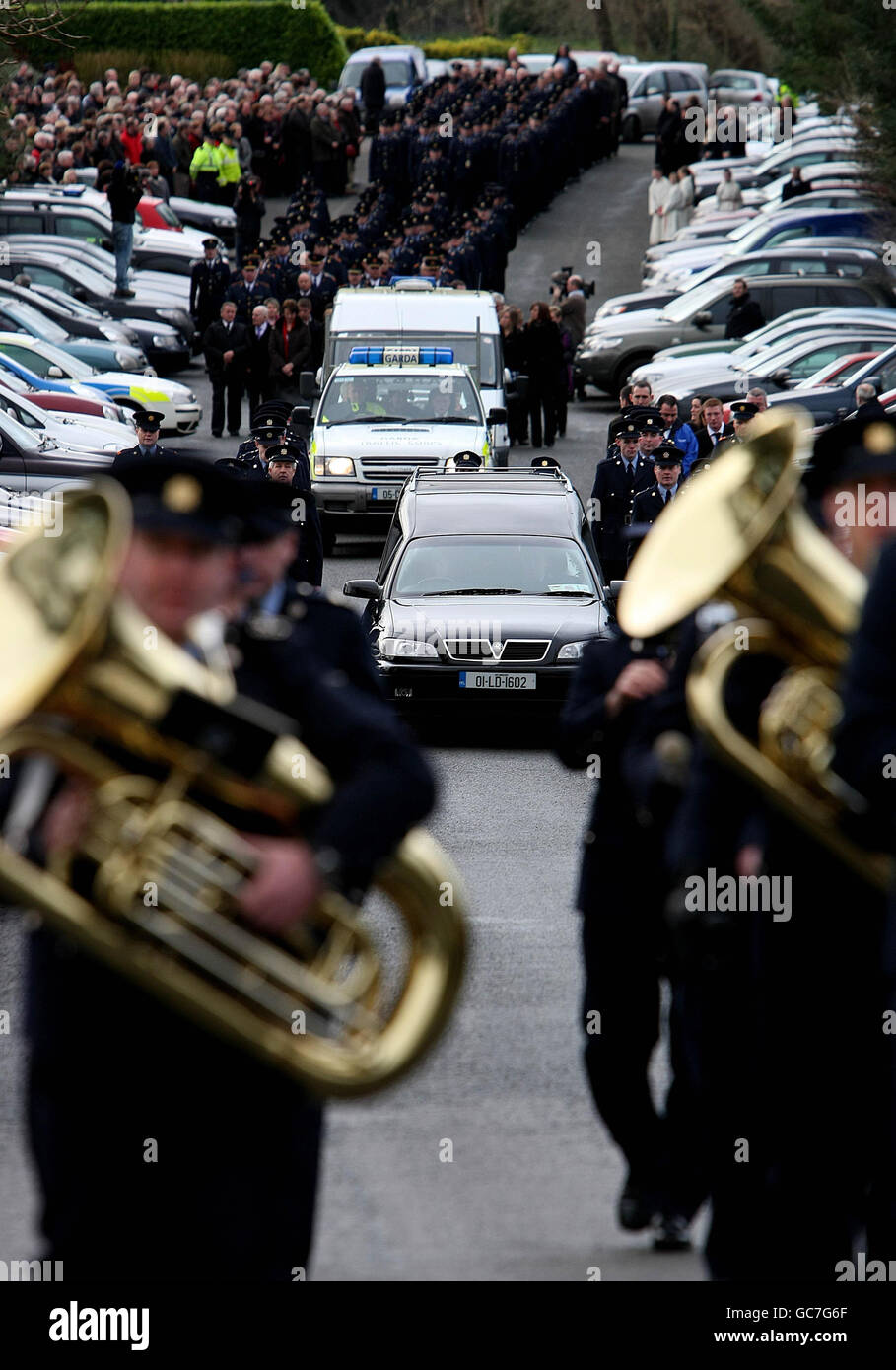State funeral for garda hi-res stock photography and images - Alamy