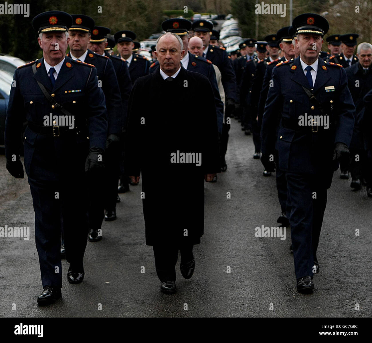 State funeral for Garda Stock Photo - Alamy