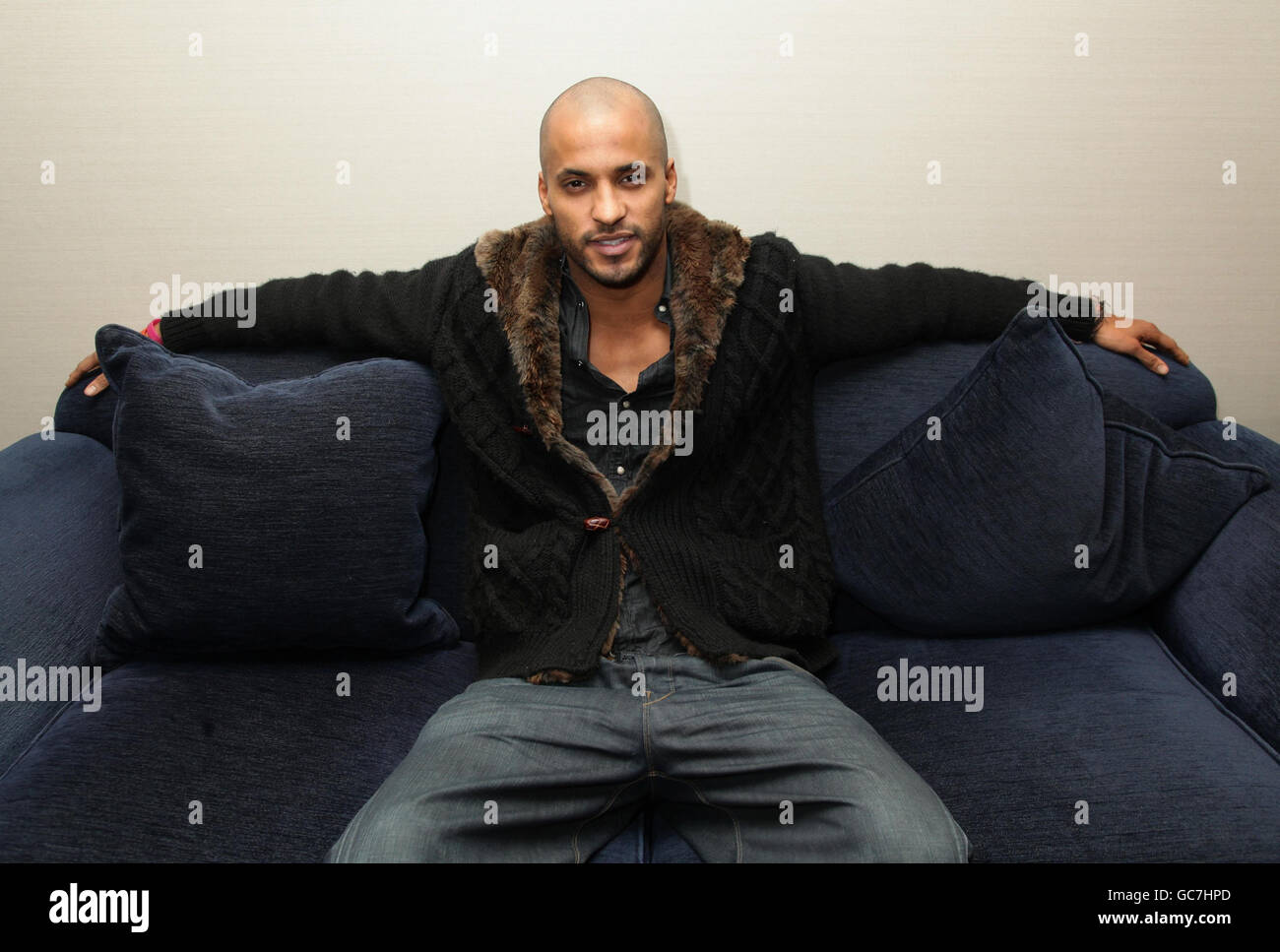 Strictly Come Dancing runner-up Ricky Whittle during a portrait session ...