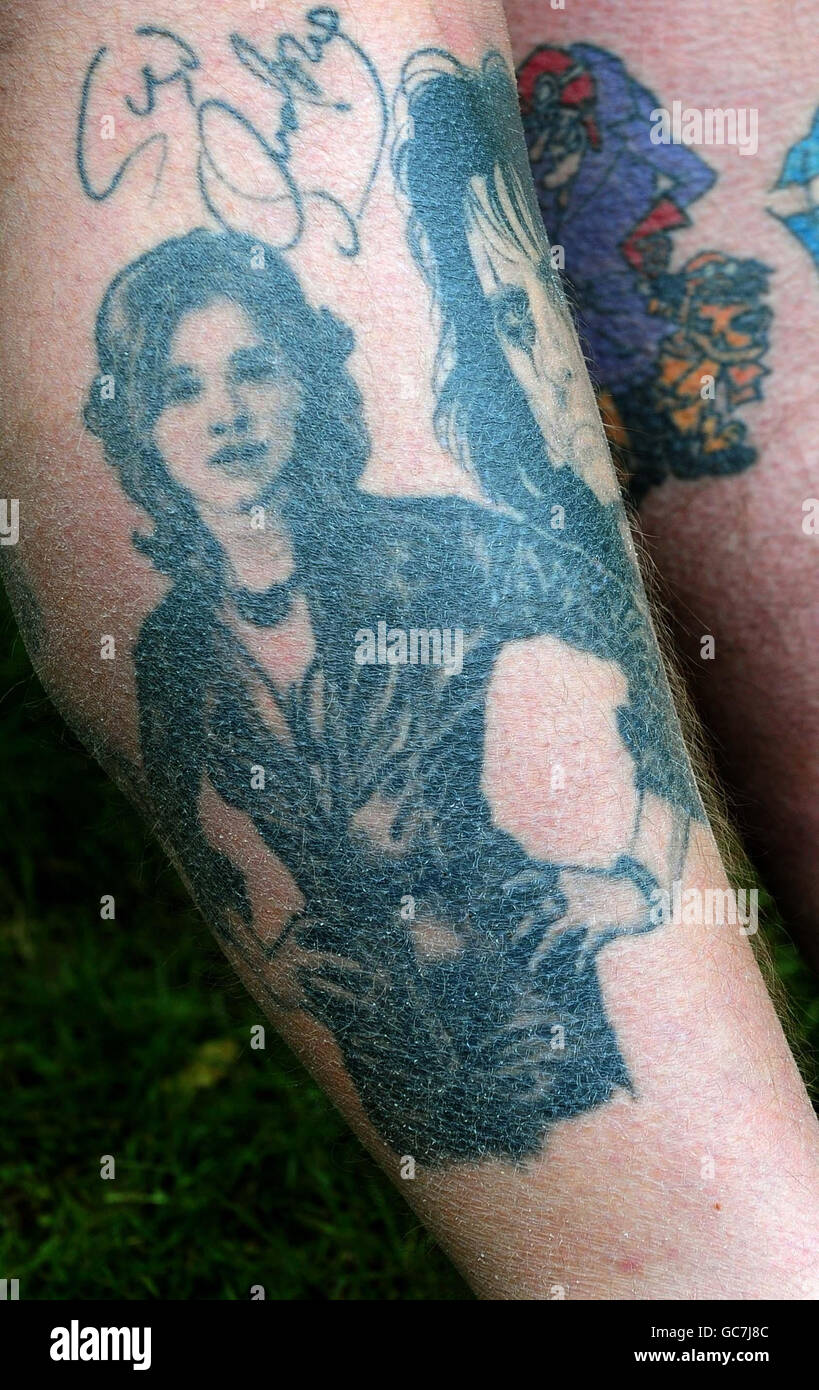 Marilyn Monroe Autograph Tattoo