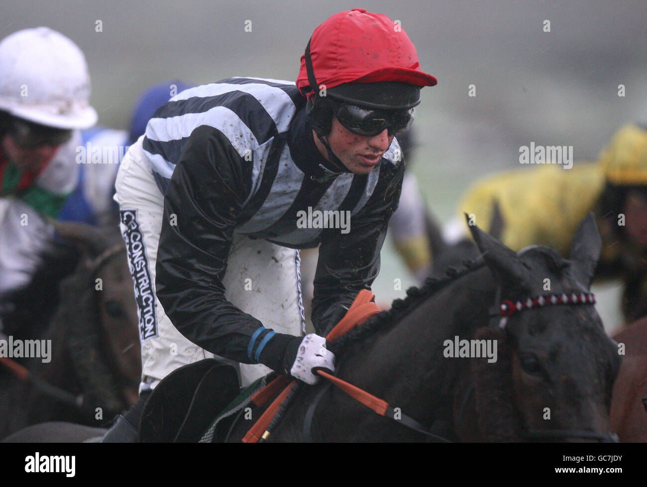 Jockey dean coleman riding dawn a sea hi-res stock photography and ...