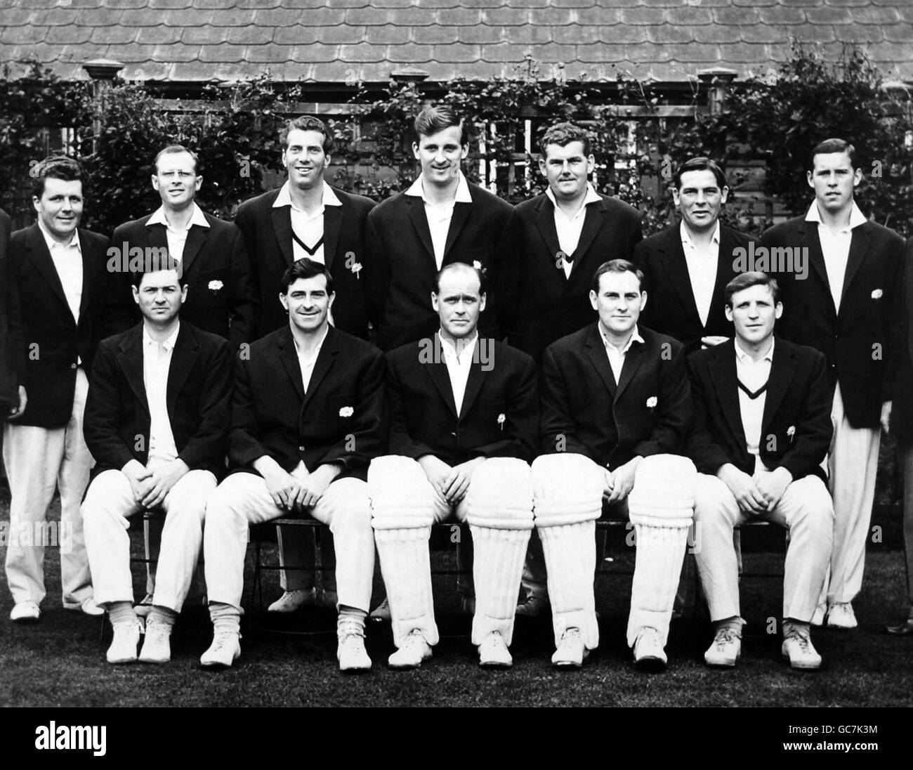 Cricket - Team Group Stock Photo - Alamy