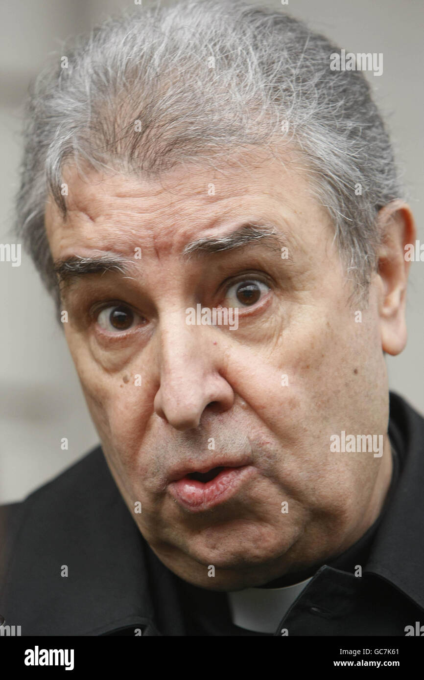 Apostolic Nuncio to Ireland, Archbishop Giuseppe Leanza speaking to the ...