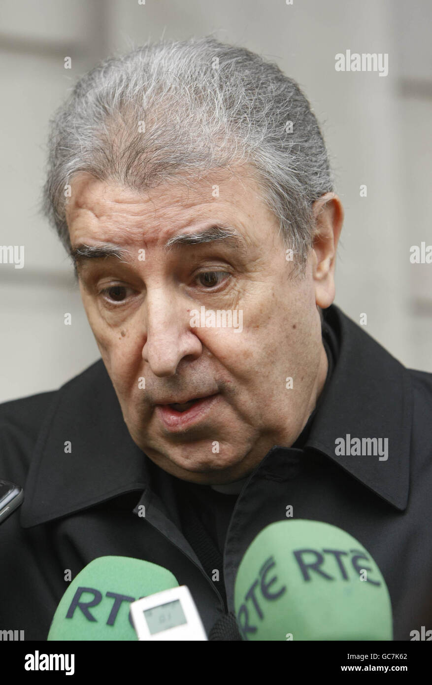 Apostolic Nuncio to Ireland, Archbishop Giuseppe Leanza speaking to the ...