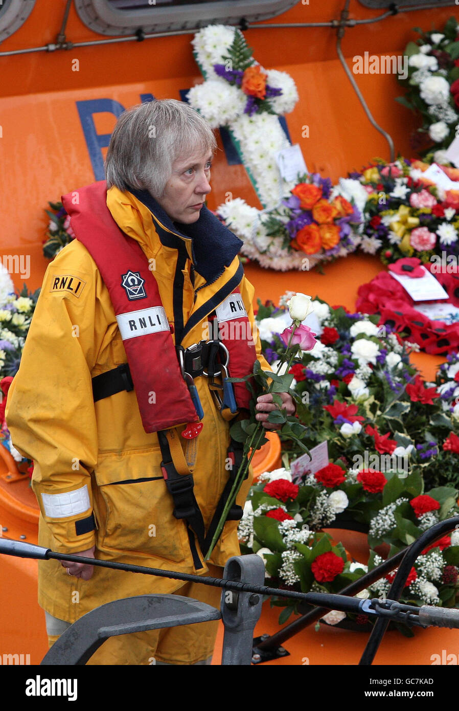 News memorial lifeboat hi-res stock photography and images - Alamy