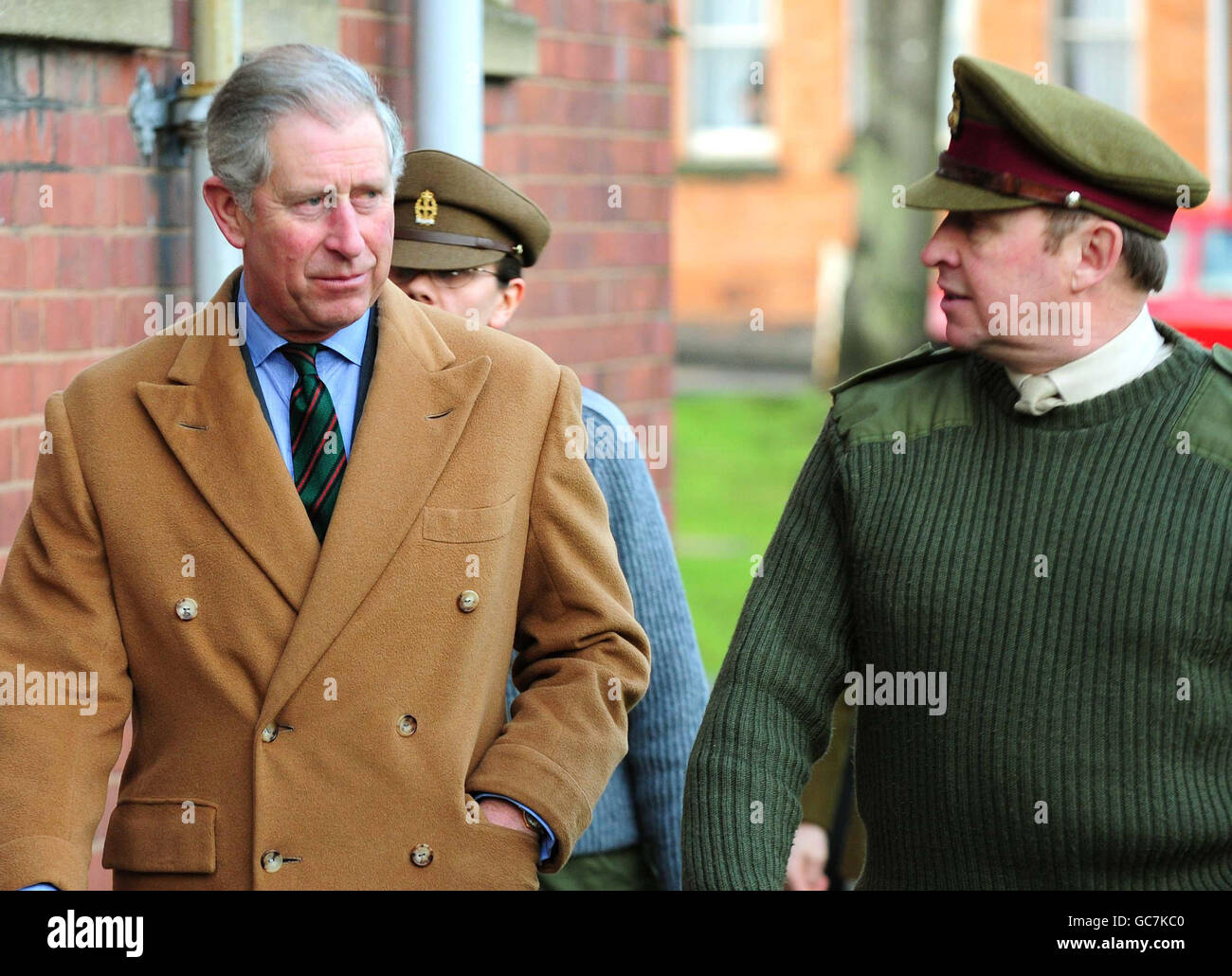Prince of Wales visits injured forces unit Stock Photo - Alamy