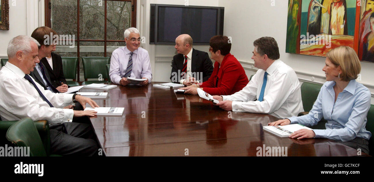 Pre-Budget Report 2009 Stock Photo - Alamy