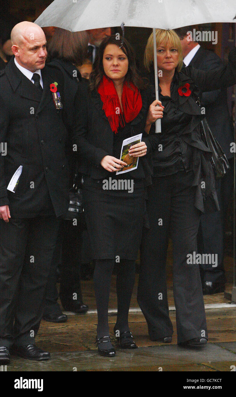 Funeral of Rifleman Philip Allen Stock Photo - Alamy