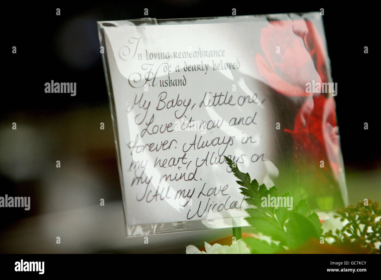 Corporal Loren Marlton-Thomas funeral Stock Photo - Alamy