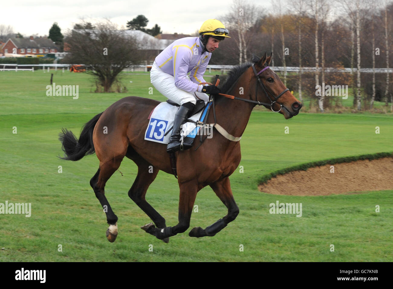 Horse Racing - Leicester Racecourse Stock Photo - Alamy