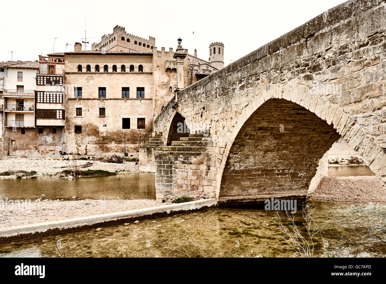 Valderrobres town, Spain Stock Photo - Alamy