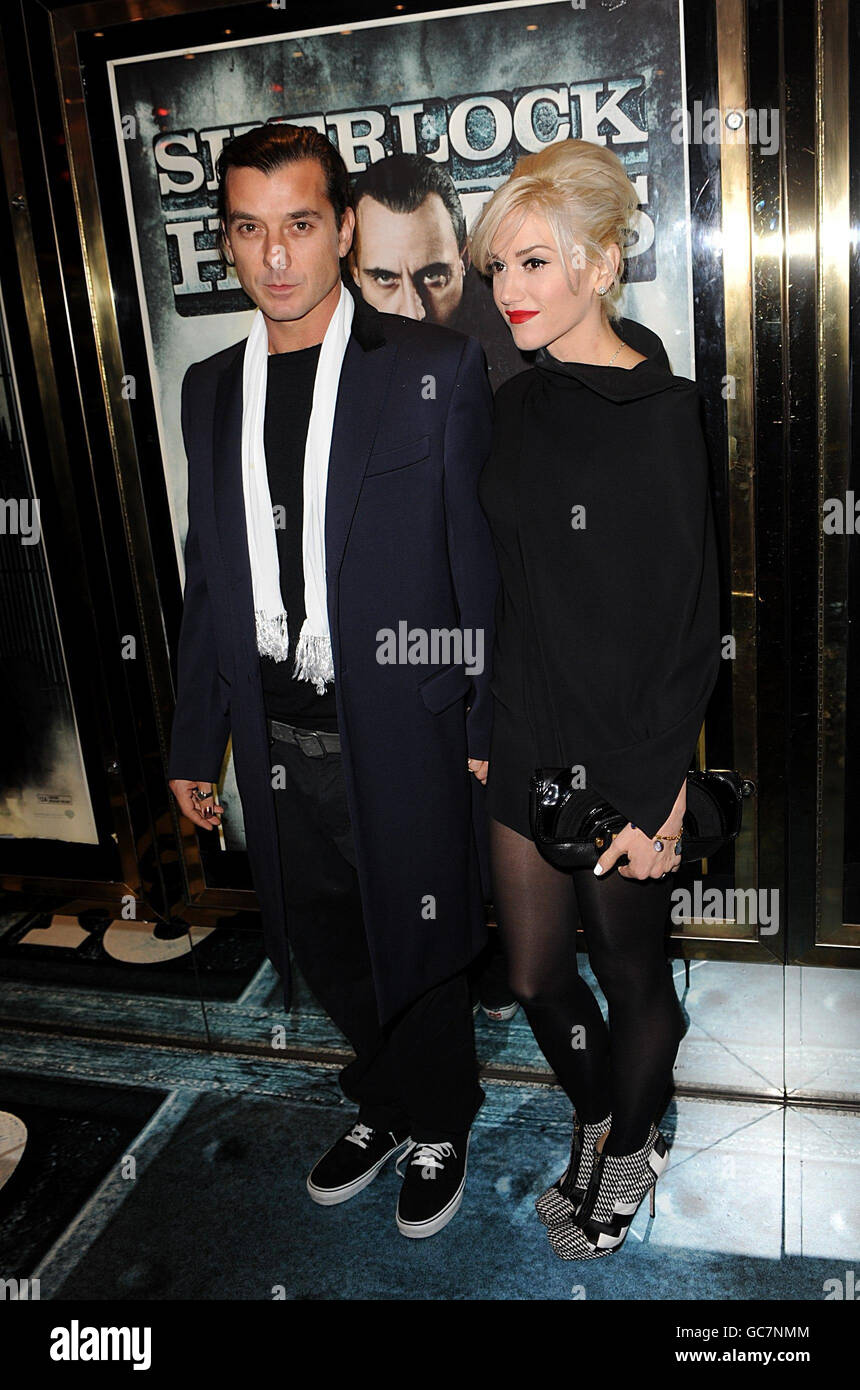 Gavin Rossdale and Gwen Stefani arrive for the World Premiere of ...