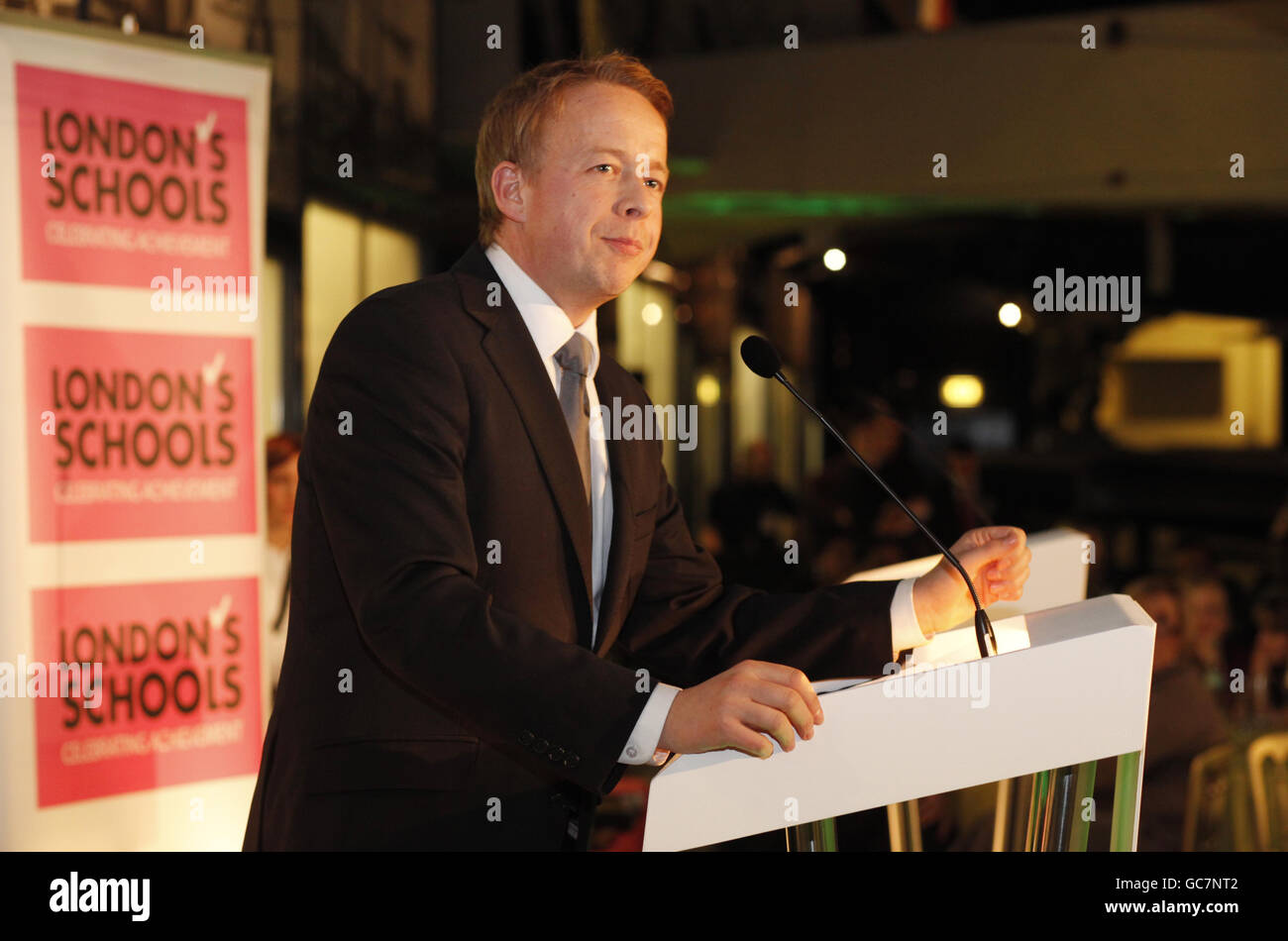 BBC London's Mike Ramsden presents the London Student Awards at the ...