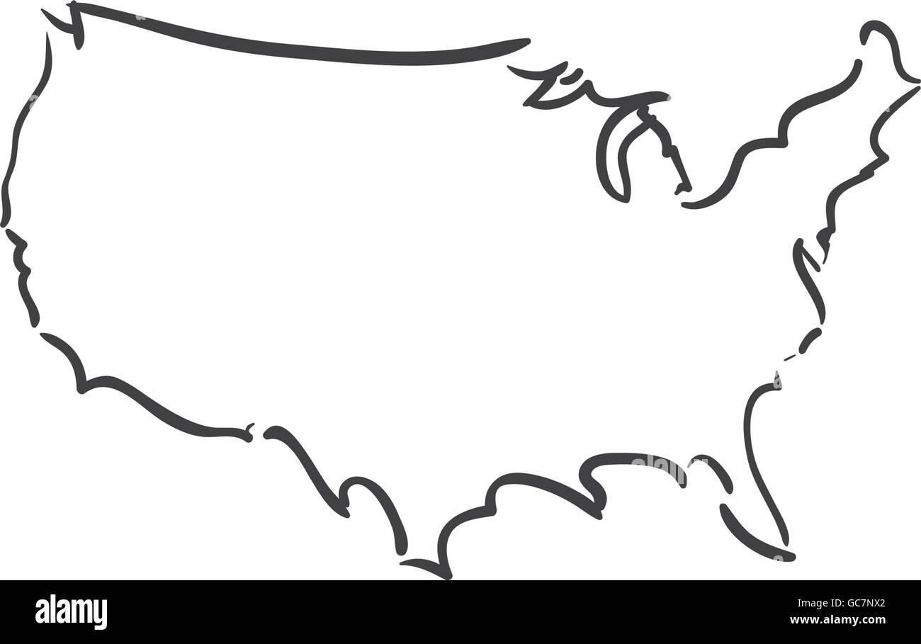Map icon. USA design. Vector graphic Stock Vector Image & Art - Alamy