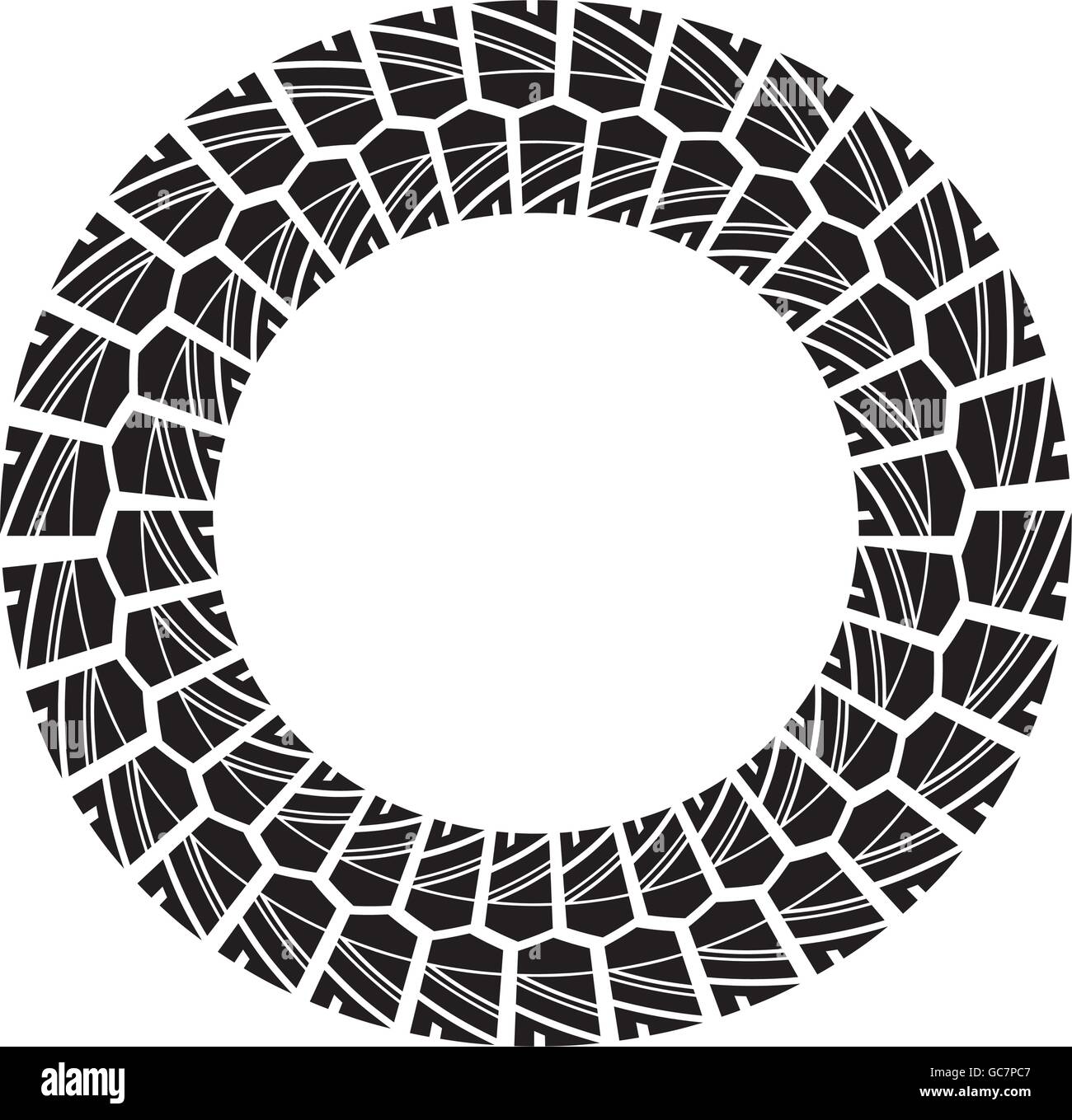 Wheel print icon. Tire design. Vector graphic Stock Vector Image & Art ...